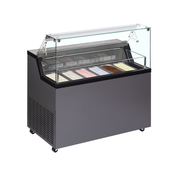 Framec Mirabella 6 Pan Ice Cream Display Freezer - Corr Chilled