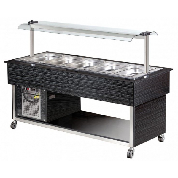 Blizzard BB5-COLD Storage and Servery Cold Buffet Display - Salad and ...